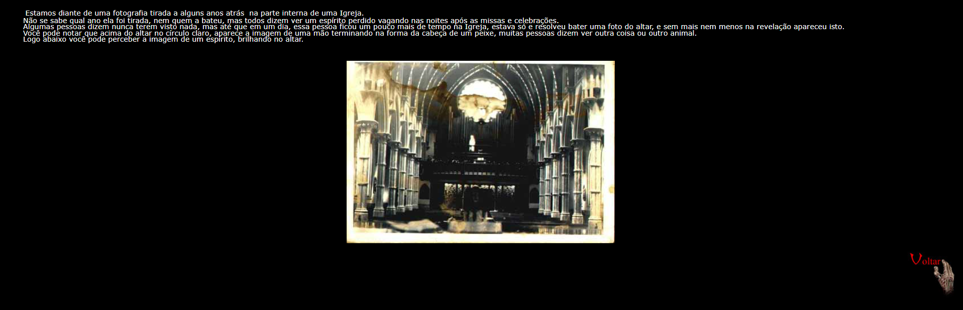 Fotos de fantasma e visagem: Relembre o site 'Assustador', fenômeno ...