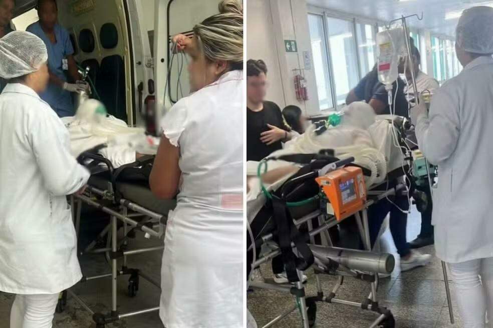 Homem é preso em por atear fogo na companheira após discussão ...