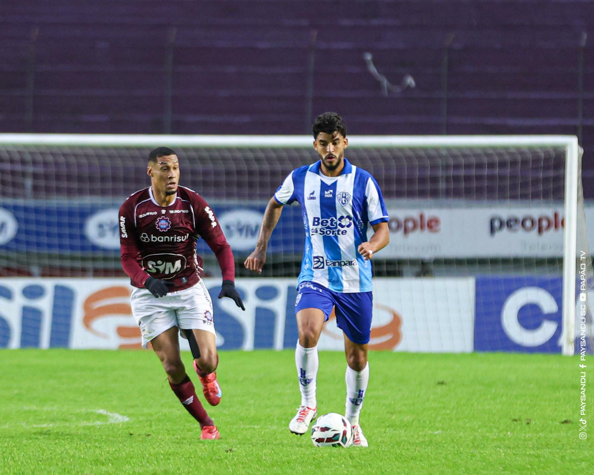 Caxias x Paysandu: Papão joga mal, tem expulsão polêmica e perde a ...
