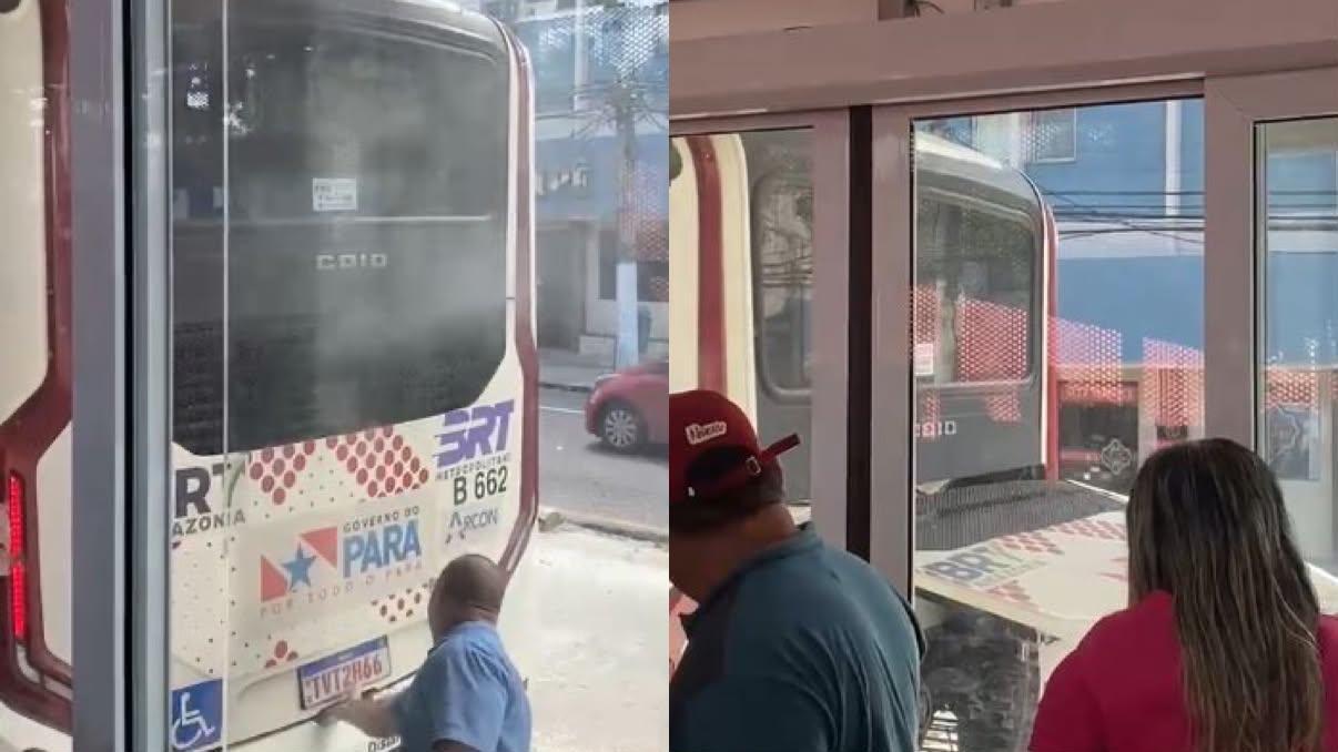 Ônibus registra princípio de incêndio em Belém | Belém | O Liberal