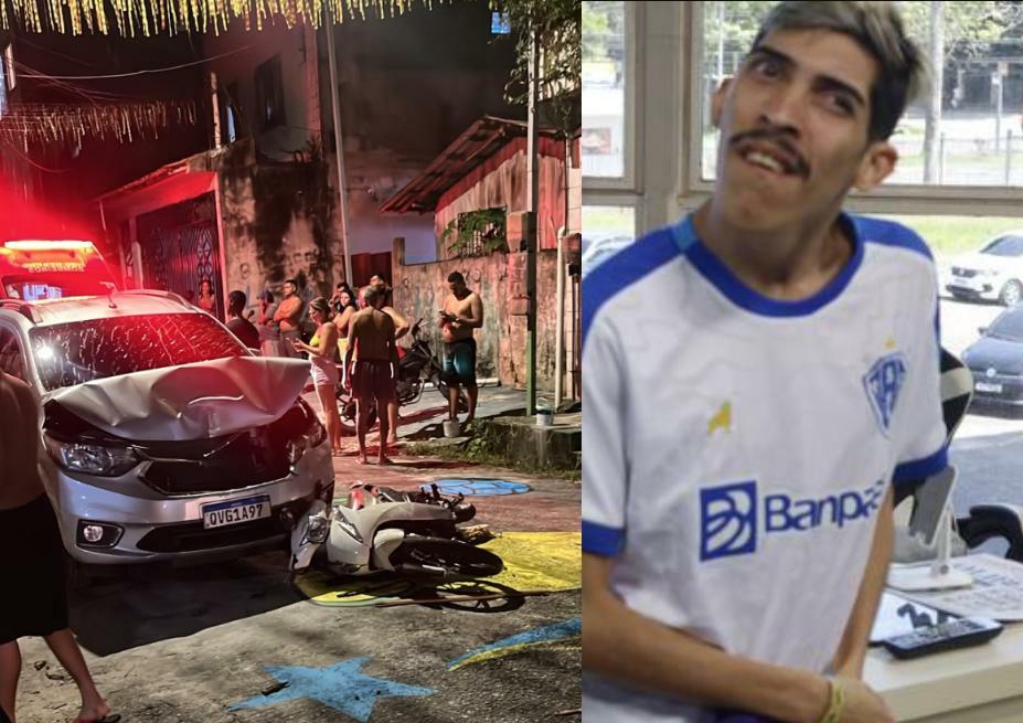 Daniel ‘Pam Pam’, símbolo da torcida do Paysandu, é atropelado durante ...
