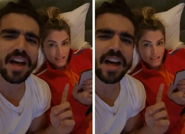 Caio Castro faz meme com Grazi Massafera | Cultura | O Liberal