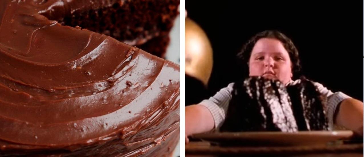 Se delicie no lanche da tarde fazendo o bolo de chocolate do filme ...