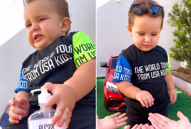 Bebê influencer faz sucesso na internet ao dançar música sertaneja e ...