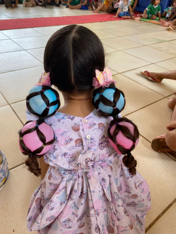 Creche de Altamira viraliza com penteados criativos no ‘dia do cabelo ...