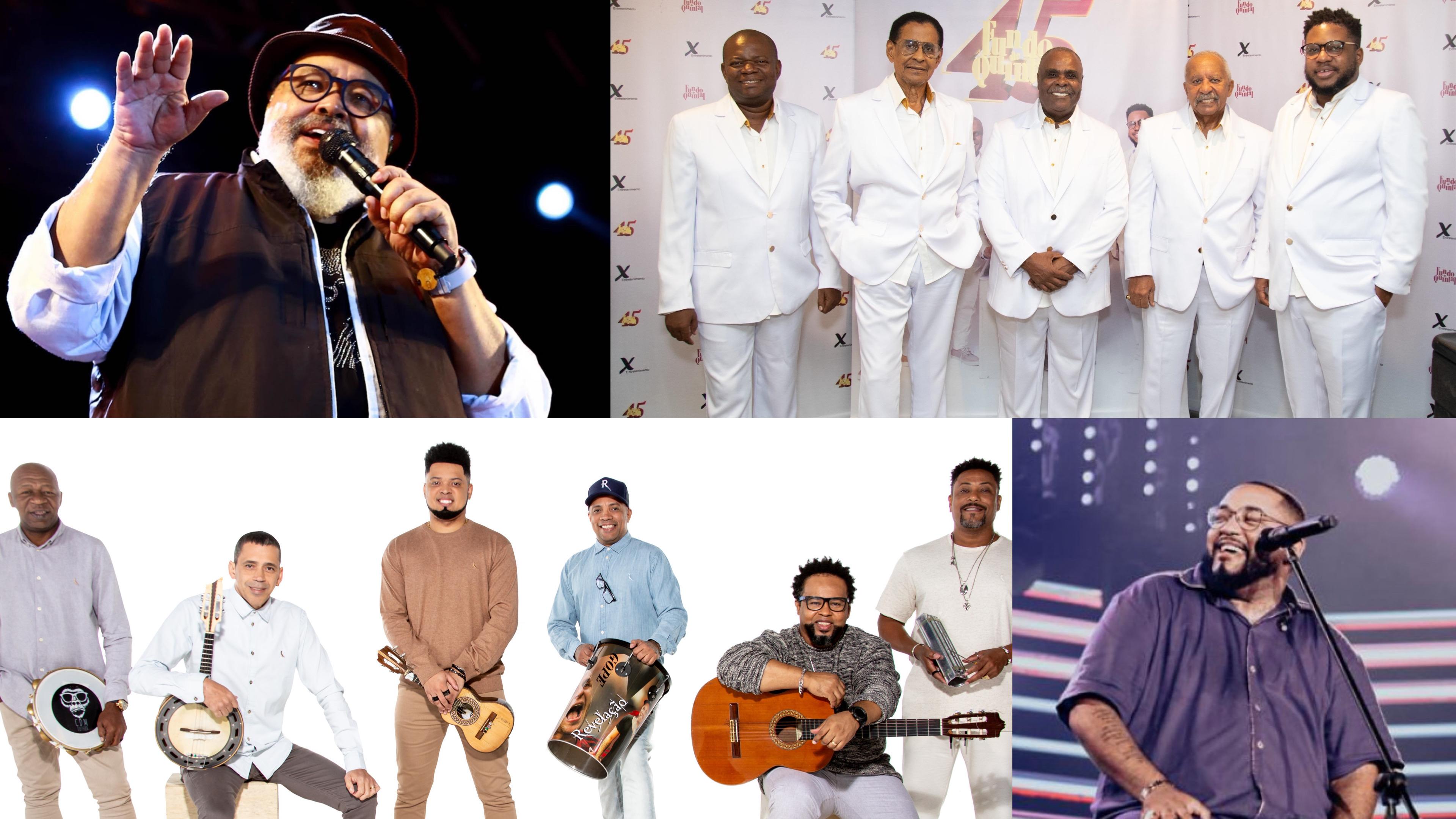 Tiee, Fundo de Quintal, Revelação e Jorge Aragão se apresentam no ...