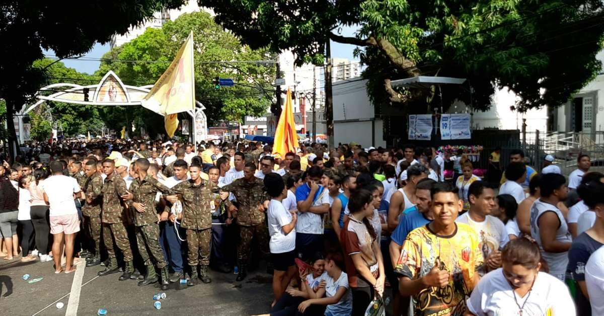 Círio 2023 Fiéis De Nossa Senhora De Nazaré Já ‘disputam Espaço Pela