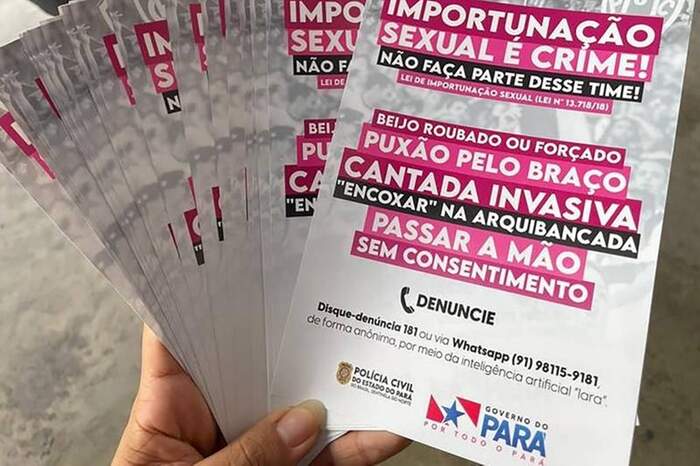 Forças De Segurança Lançam Campanha Contra Importunação Sexual Nos