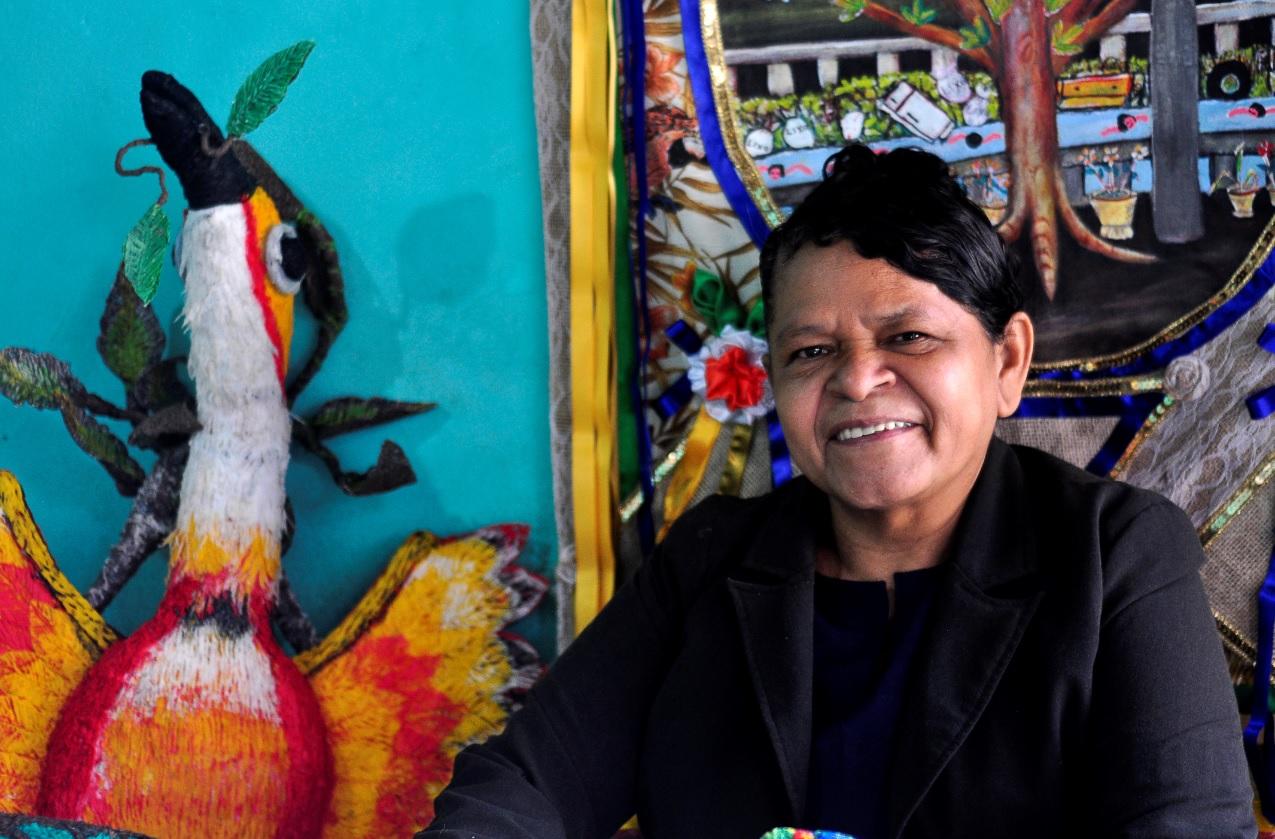 Artista plástica Maria José Batista exibe obras na sede da TV Liberal ...