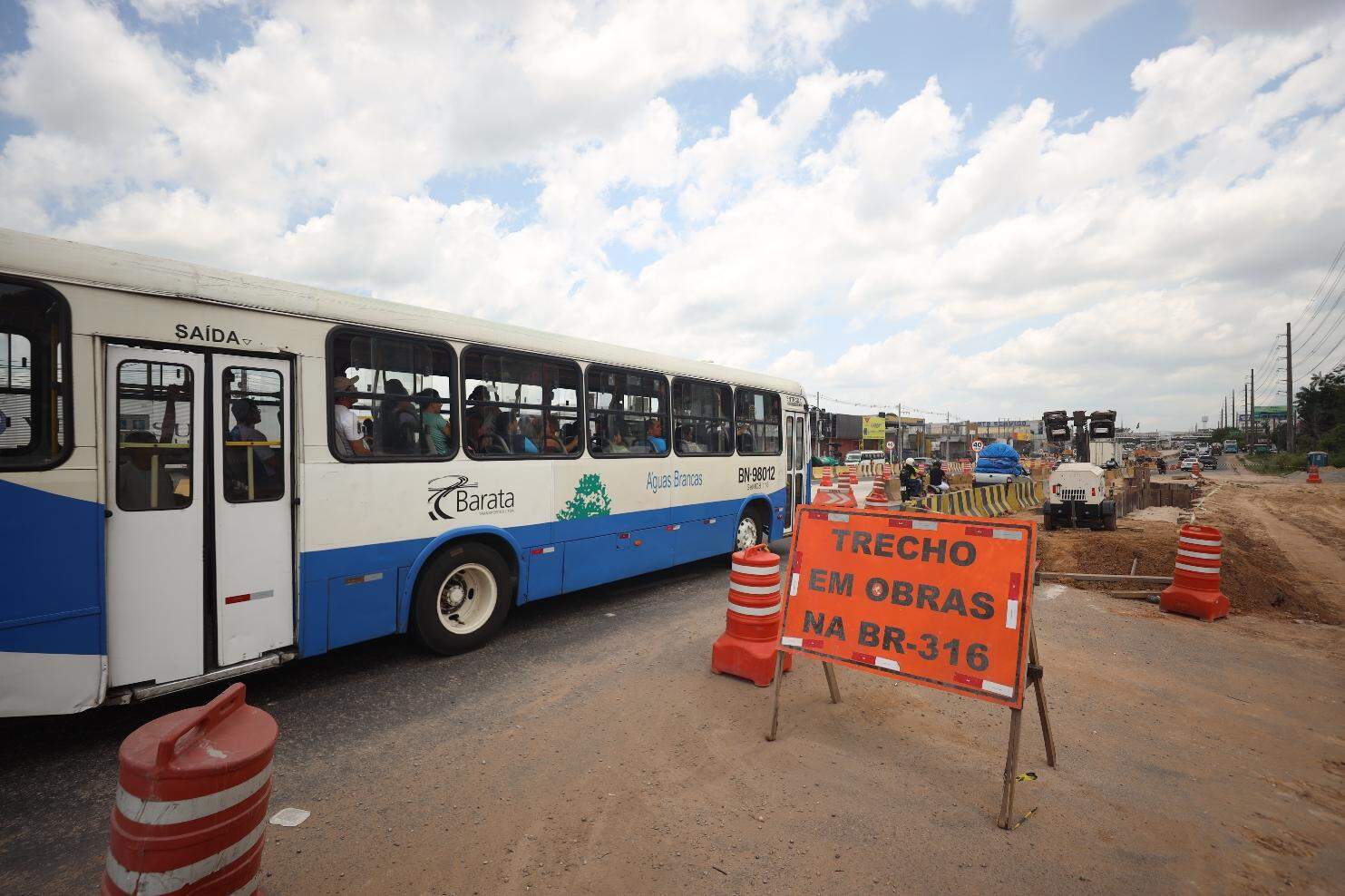 BR-316: veja como fica o trânsito na rodovia devido às obras do BRT a ...