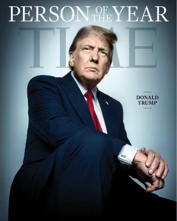Presidente eleito Donald Trump é escolhido personalidade do ano 2024 ...