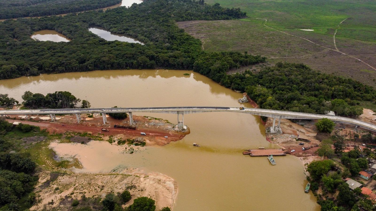 Ponte sobre o Rio Alto Capim, na PA-256, entra na fase de conclusão ...