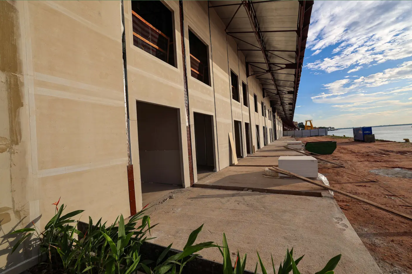 Obras de hotel ao lado da Estação das Docas, em Belém, chegam a 35% ...