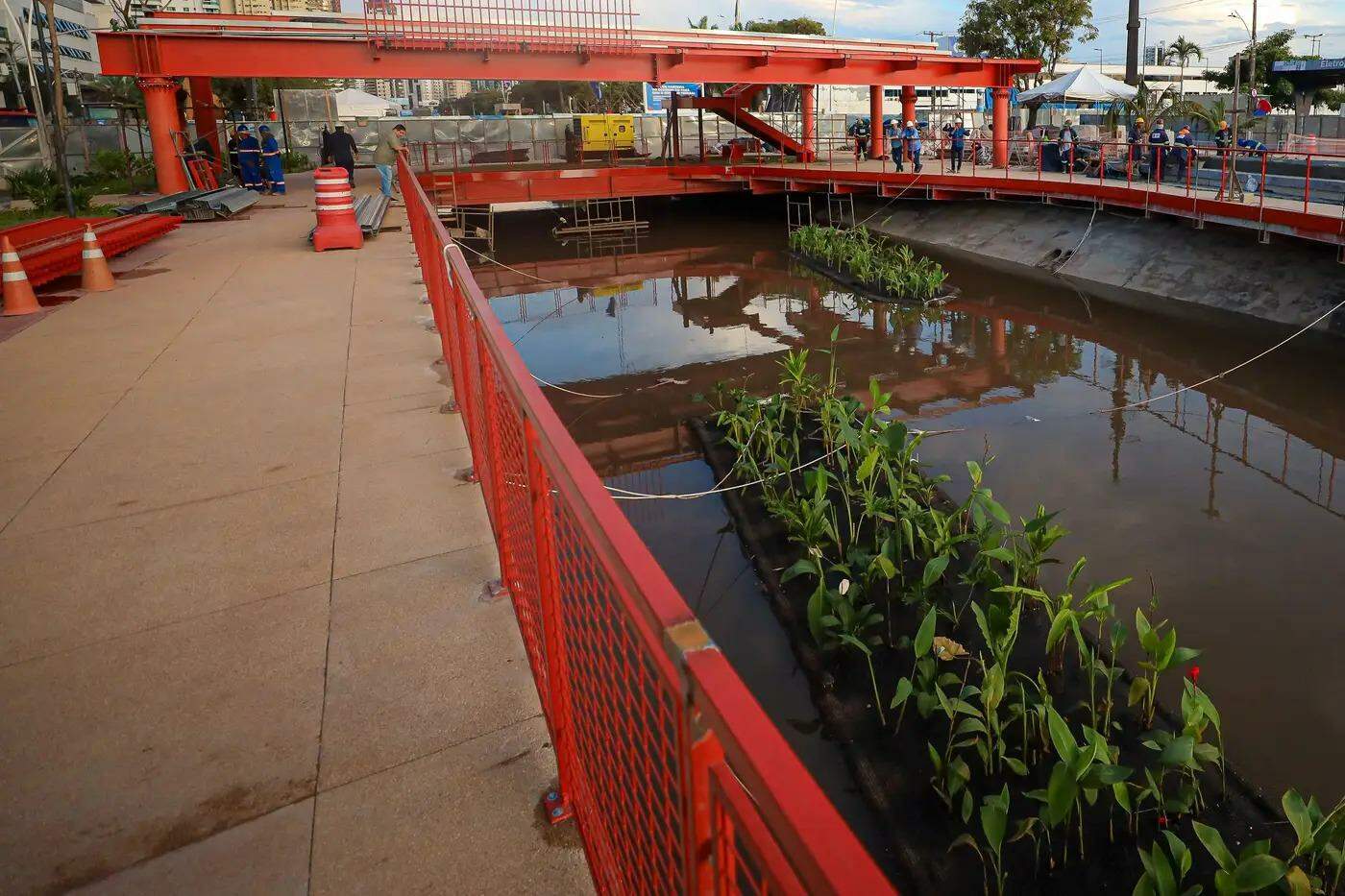 Primeiro trecho da Nova Doca é liberado para a população nesta segunda ...