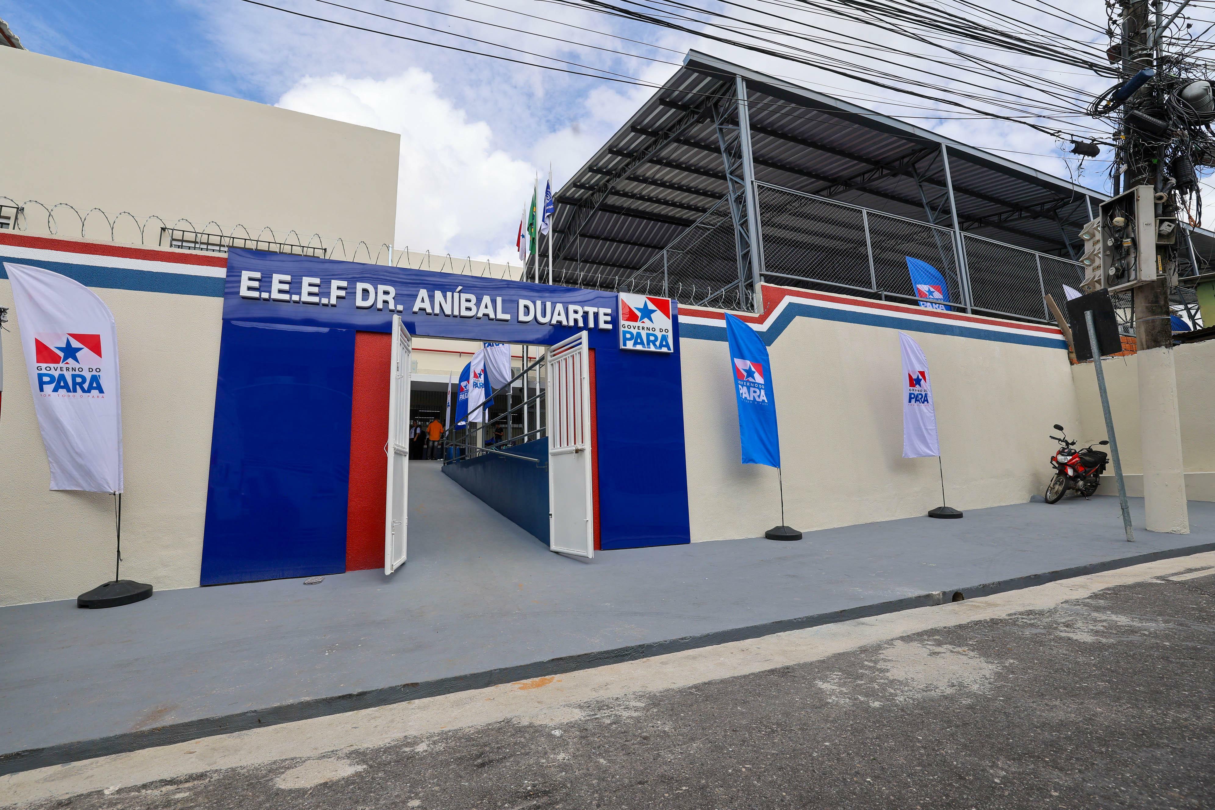 Governo do Pará entrega Escola Estadual Dr. Anibal Duarte totalmente ...