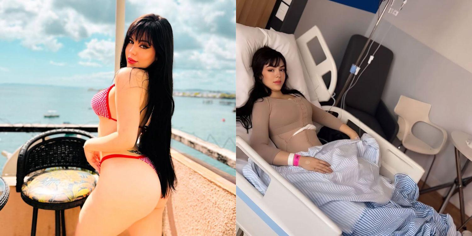 Aos 20 anos, irmã de Mc Melody faz cirurgia para aumentar o bumbum: 'Era o meu sonho ...